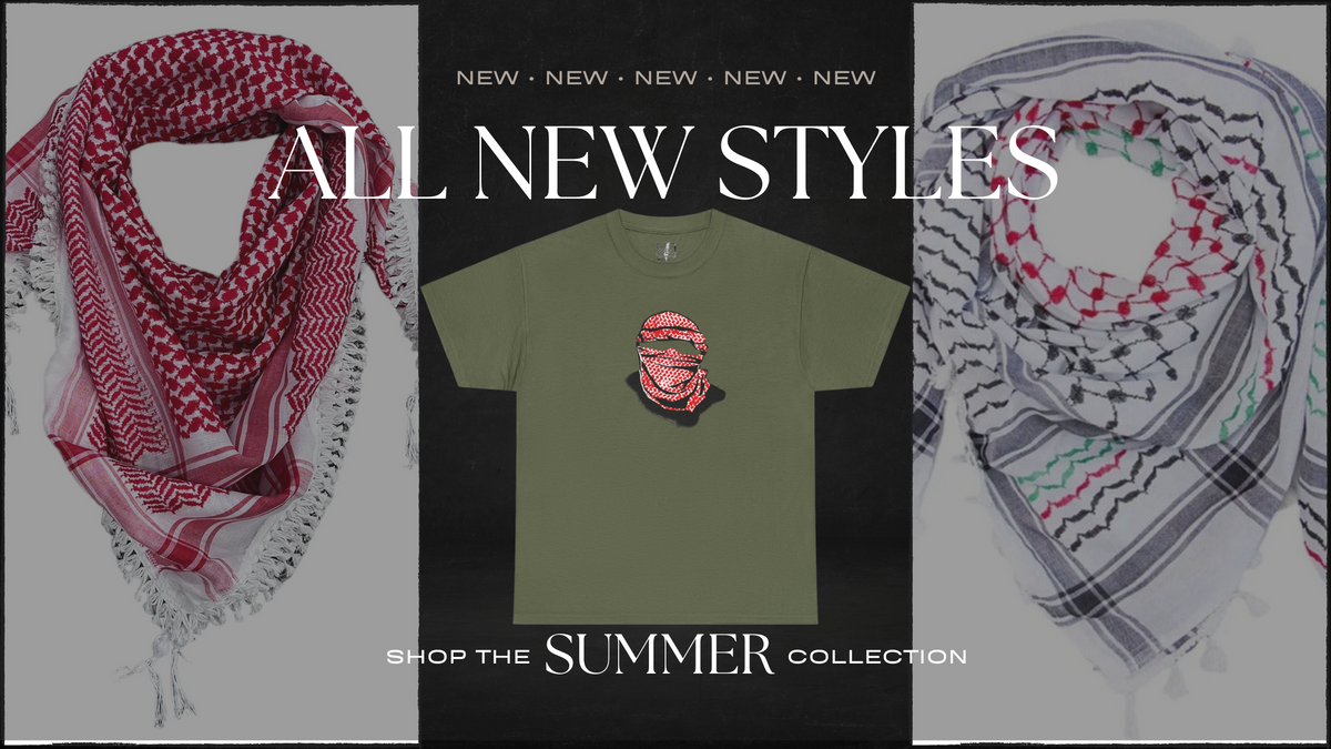 Palestinian Clothing Collection | Keffiyehs, Thobes & Tatreez Fashion ...