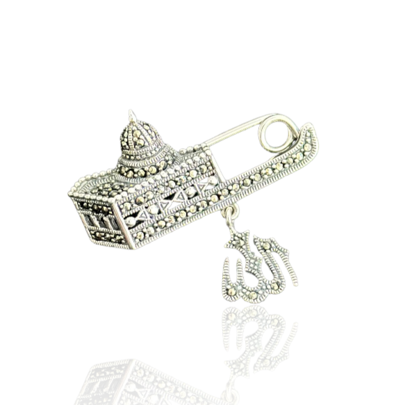 Sterling Silver Allah Masjid Baby Pin – West Bank Apparel